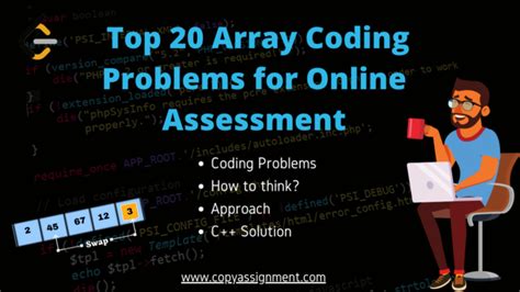 Top 20 Array Coding Questions For Online Assessment Copyassignment