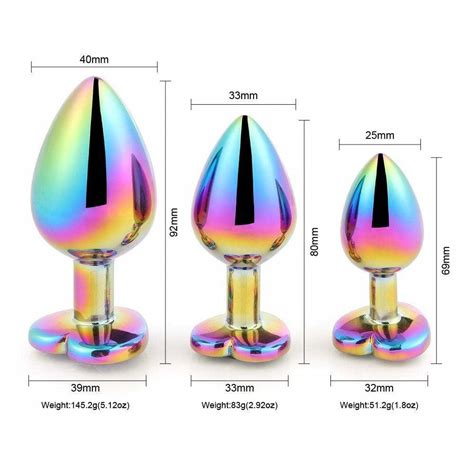 Gleaming Steel Plug Set Love Plugs Au