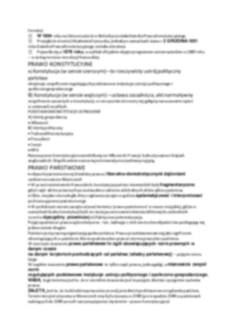 Prawo Konstytucyjne Skrypt Notatek Pl