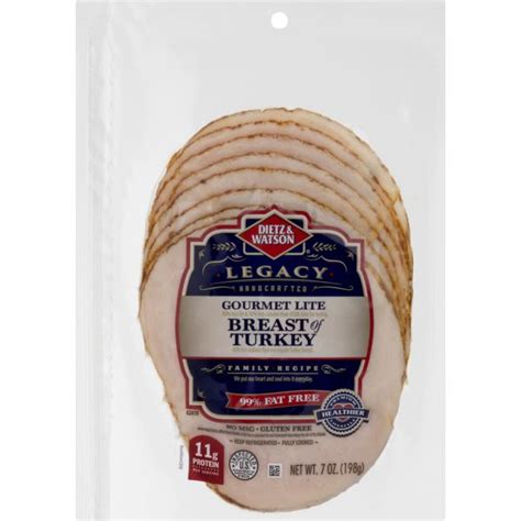 Dietz And Watson Gourmet Lite Breast Of Turkey Obx Grocery Delivery