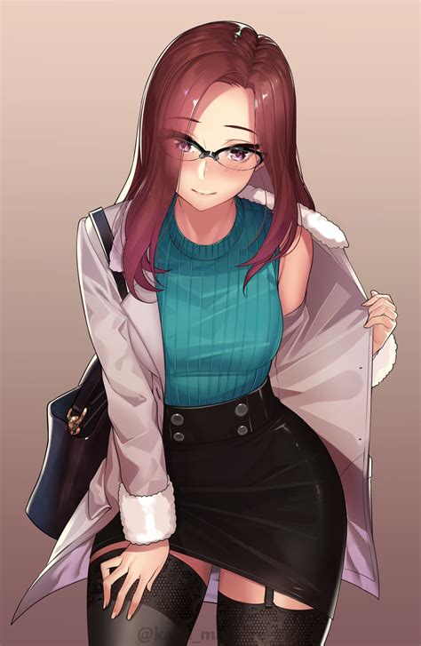 Kagematsuri Megane Kagematsuri Megane очки Anime Art
