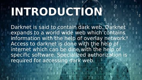 Swinburne Inf10009 Darknet Presentation And Discussion