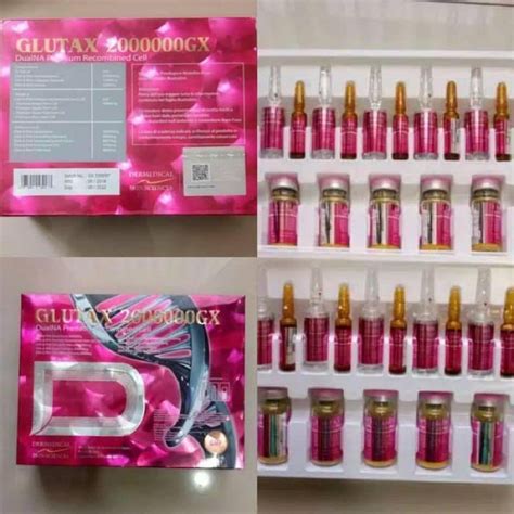 Glutax 2000gs Skin Whitening Reduced Glutathione Injection Glutax And
