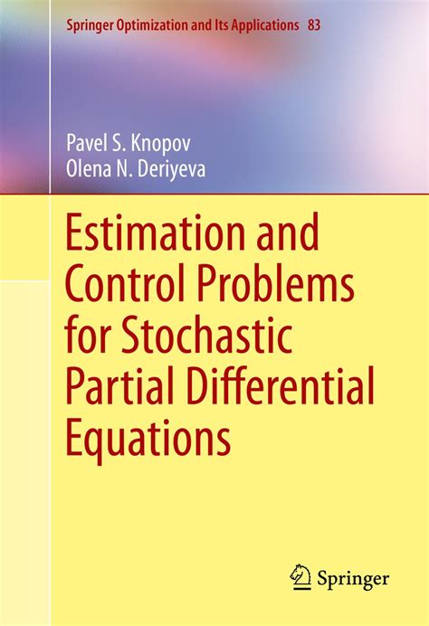 Estimation And Control Problems For Stochastic Partial Differential