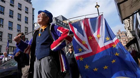 Brexit In Großbritannien Mit Brexit Und Eu Nur Verlieren Zeit Online