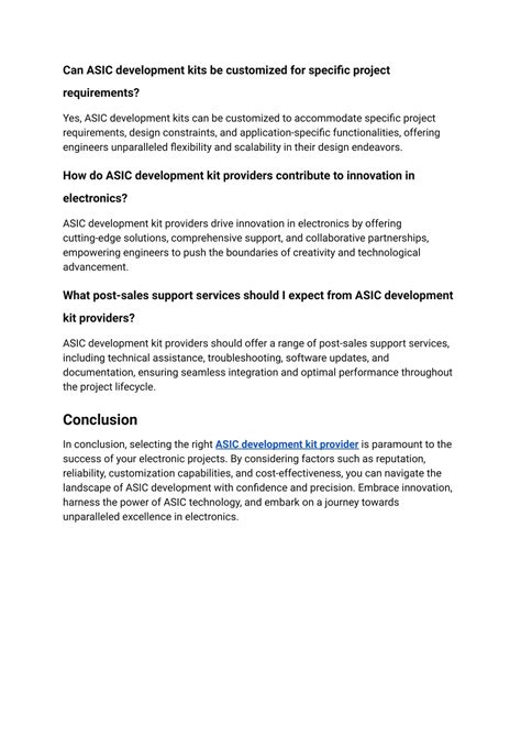 Ppt Asic Development Kit Provider Pioneering Innovations In