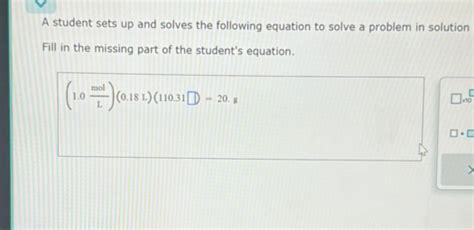 A Student Sets Up And Solves The Following StudyX