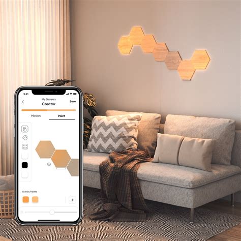 Nanoleaf Launches Nature Inspired Elements Wood Look Light Panels Imore
