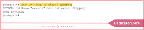 To Drop A Database In Postgresql 2 Command Line Options
