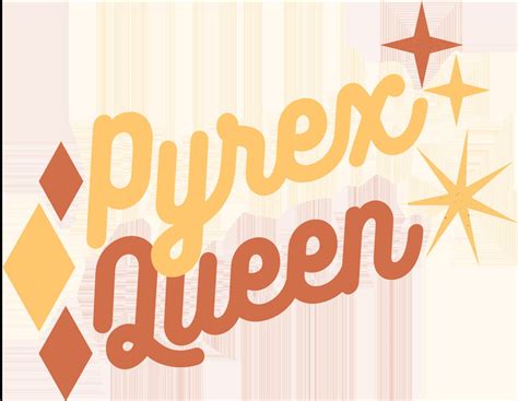 Pyrex Queen SVG And PNG Sticker Design Cricut Design Ready To Print PNG Files Etsy