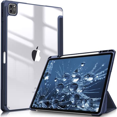 Fintie Slim Hybrid Case For IPad Pro 12 9 Inch 6th 5th 4th 3rd Gen 2022 With Pencil Holder And