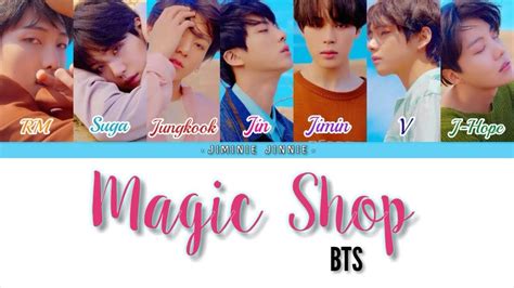 BTS 방탄소년단 Magic Shop Color Coded Lyrics Han Rom Eng Lyrics