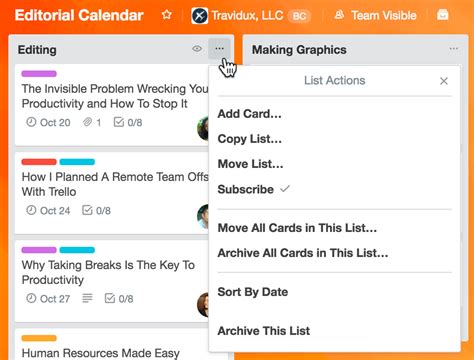 Collaboration Getting Started With Trello
