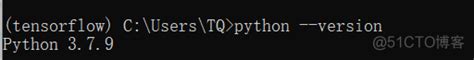 如何看tensorflow安装完成 怎么验证tensorflow安装成功 Mob64ca1412ee79的技术博客 51cto博客