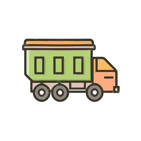 ダンプ トラック アイコン 線画 フラット ベクターイラスト画像とpngフリー素材透過の無料ダウンロード Pngtree