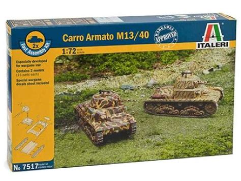 Carro Armato M1340 2 Fast Assembly Models