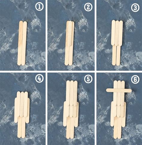 Popsicle Stick Uncle Sam Patriotic Craft