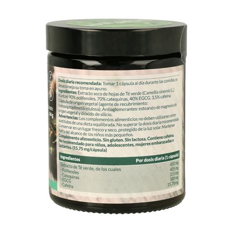 Té verde 120 cápsulas de Naturitas Naturitas