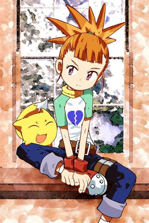 Digimon Fanarts “留 姫 Ruki Por 人間 プ ラ モ” Moe Anime Manga Anime
