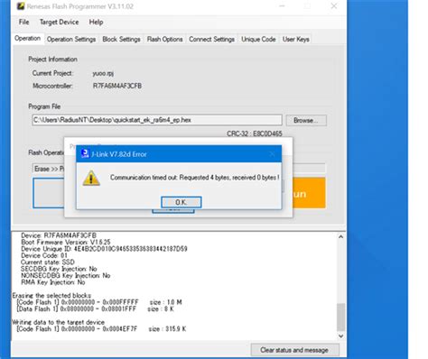 Ek Ra6m4 Forum Ra Mcu Renesas Engineering Community