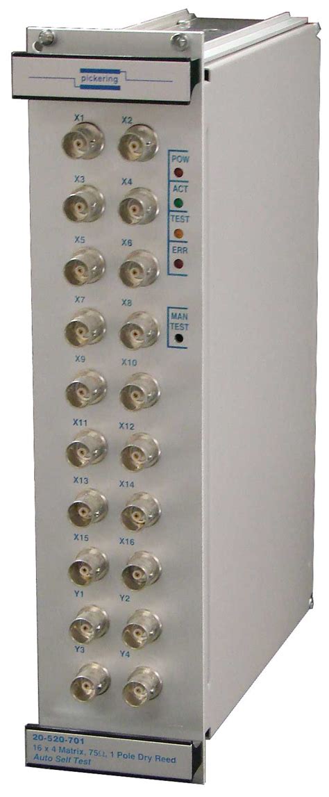 Gpib 16x4 Matrix 2 Pole 50 Ohms Loopthru 20 520 522 L Gpib 16x4 Matrix 2 Pole 50 Ohms Loopthru 20 520 522 L