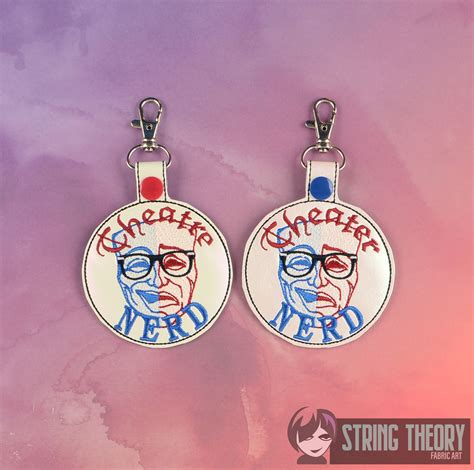 Theater Nerd Theatre Nerd String Theory Fabric Art