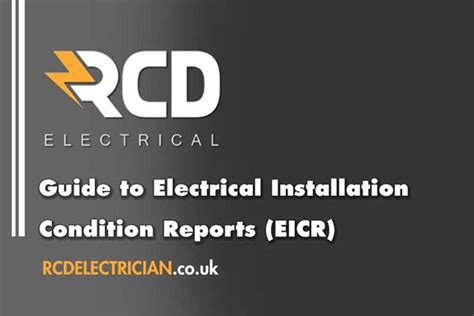 Guide To Electrical Installation Condition Reports Eicr