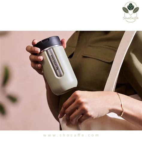 تراول ماگ نسپرسو مدل نوماد کوچک سبز Nomad Sage Green سایت شوکافه