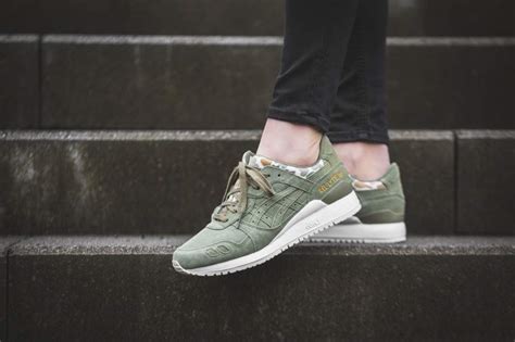 The Asics Gel Lyte Iii Aloe From The Camo Pack Lands Overseas