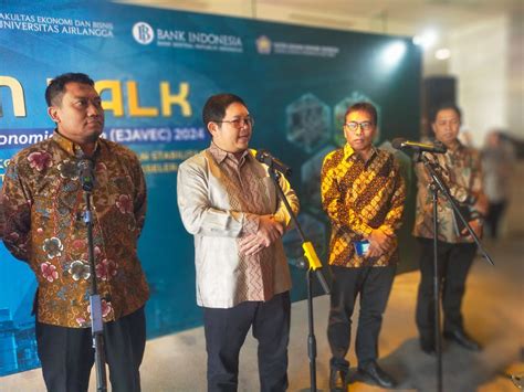 Ini Penjelasan BI Jatim Dalam Mendukung Kinerja Perekonomian Jatim