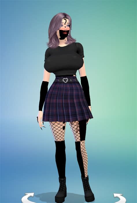 Zoey Miller Big Titty Egirl Goth Model Sims 4 The Sims 4 Sims Loverslab