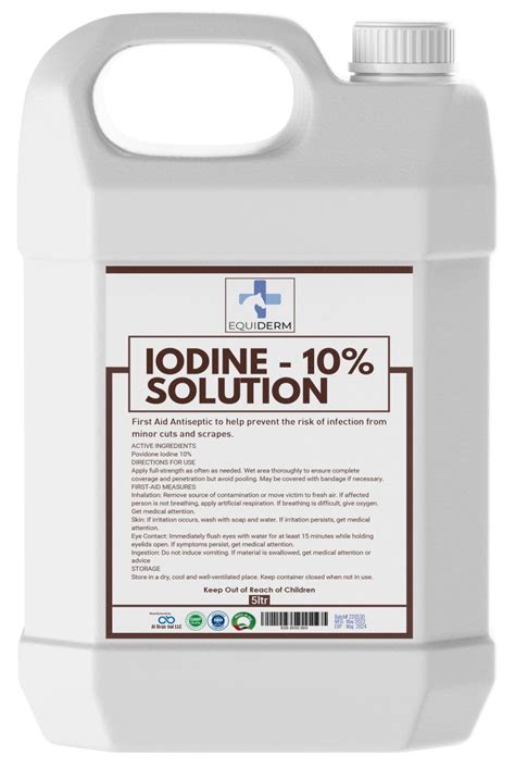 Iodine Sol 10 5ltr Shopivet