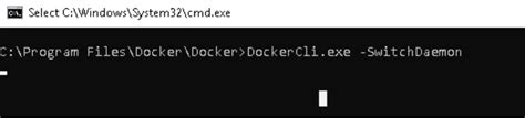 Docker的安装（windows Docker Desktop）dockercliexe Switchdaemon Csdn博客