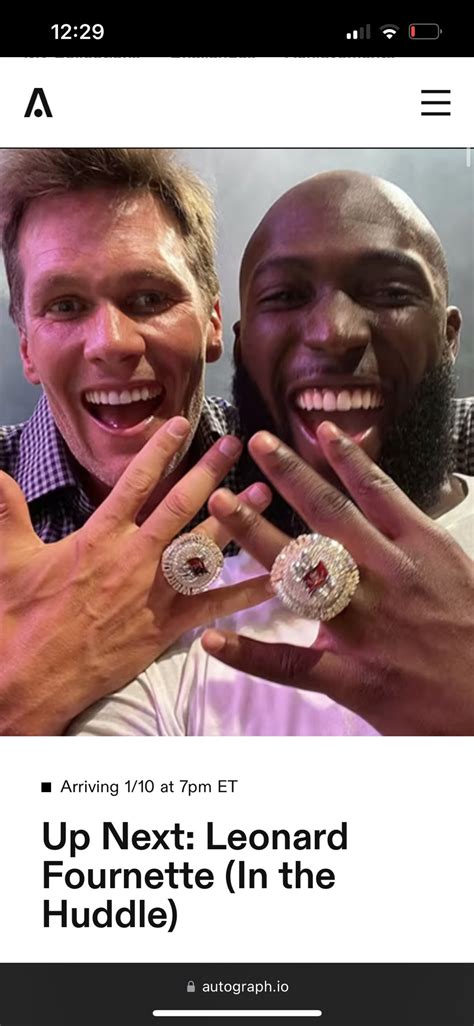 TroutUnlimited Eth On Twitter TomBrady Autograph See You At Fournette Https T Co