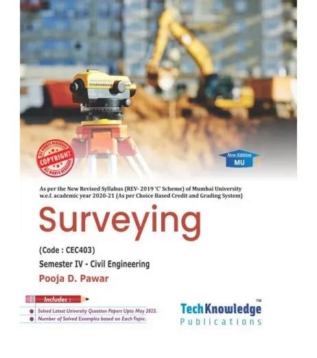 Buy Surveying Sem 4 Civil Engg Techknowledge Books Online From Schoolchamp