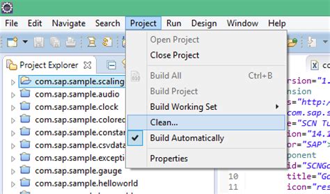 Your First Extension Part 0 Setting Up Eclipse Sap Community