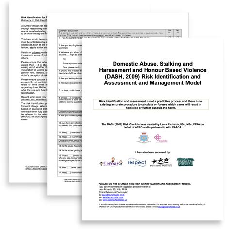 Resources — Dash Risk Checklist