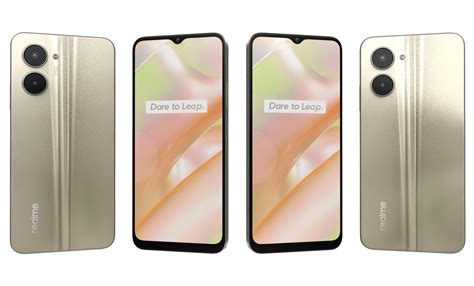 3D Realme C33 2023 Gold - TurboSquid 2046499