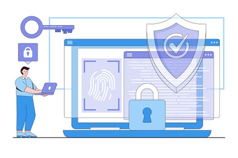 사람 캐릭터가 있는 플랫 데이터 보안 개념 방문 페이지 웹 배너 인포 그래픽 영웅 이미지에 사용할 수 있습니다 0명에 대한 스톡
