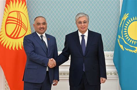 President Kassym Jomart Tokayevs Press Office On Twitter 🇰🇿🇰🇬