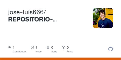 GitHub Jose Luis666 REPOSITORIO PROYECTO