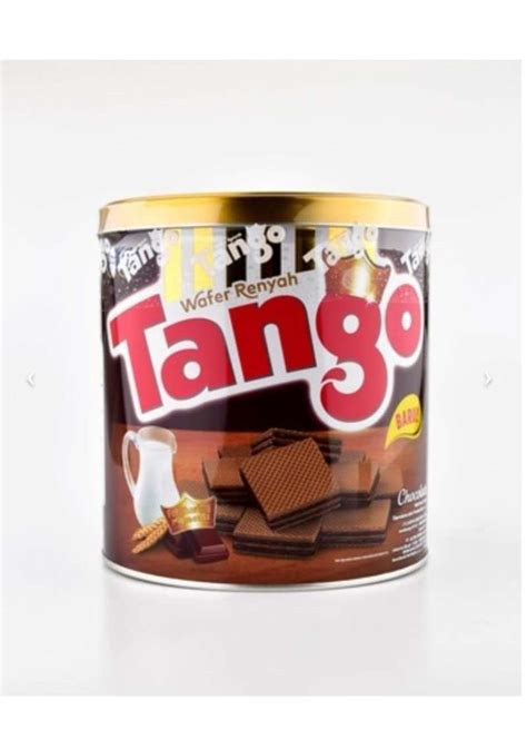 Jual Biskuit Wafer Tango 300 Gr Kaleng Vanilla Cokelat Biscuit Kaleng