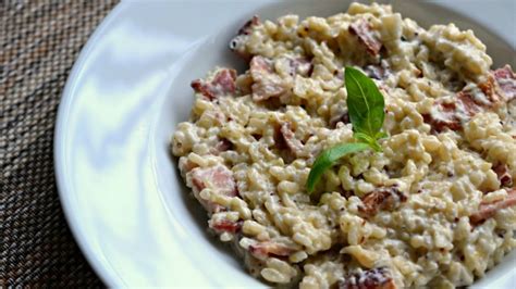Bacon And Blue Cheese Risotto Eat North