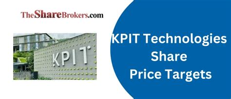 Kpit Technologies Share Price Targets For 2023 2024 2025 And 2030