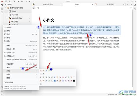 思源笔记怎么设置字体样式？ 电脑版思源笔记设置字体样式的方法 极光下载站
