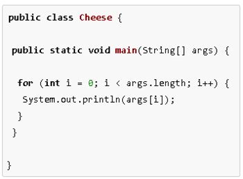 Java Command Line Arguments Definition Example Study