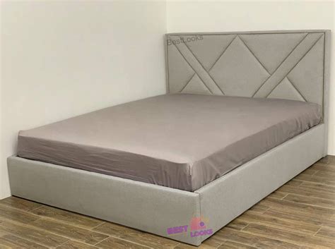 Кровать полуторная 120x190 Астра Mebel-Day с подъемным механизмом Велюр ...