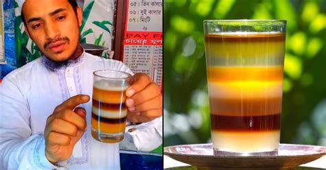 बांग्लादेश का ये चायवाला बनाता है 7 रंग की चाय हर लेयर में अलग रंग ही