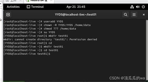 linux 中创建新用户，并给其读，写，执行的能力 linux 用户写 csdn博客