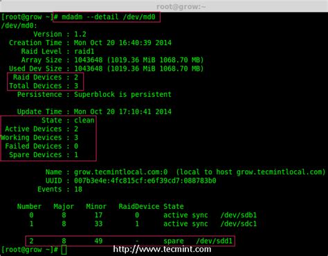 Growing An Existing Raid Array And Removing Failed Disks In Raid Part